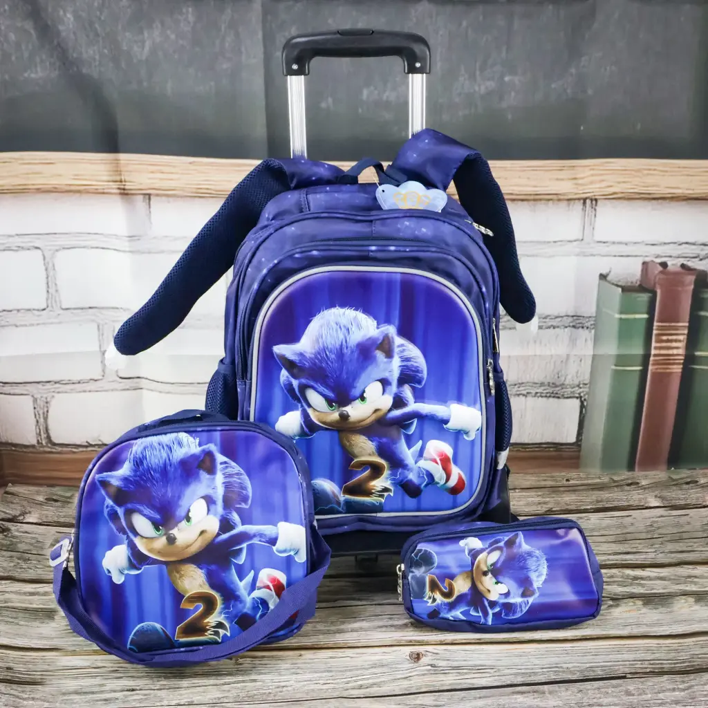 Sonic Trolley Bag Set 3 Pcs