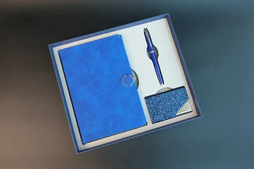 Gift Set 3 pce Blue color