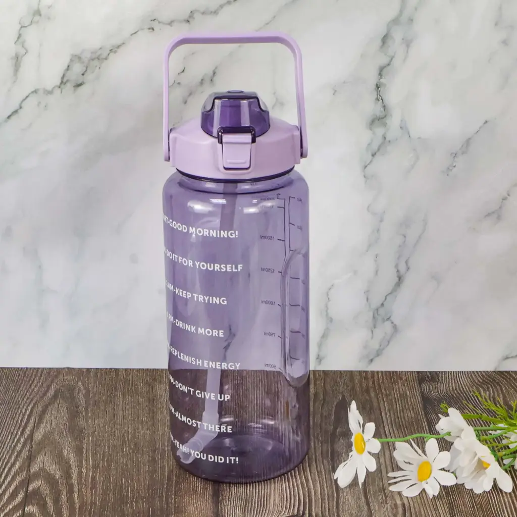 💧 2 Liter Plastic Water Bottle – Stay Hydrated, Stay Ready!